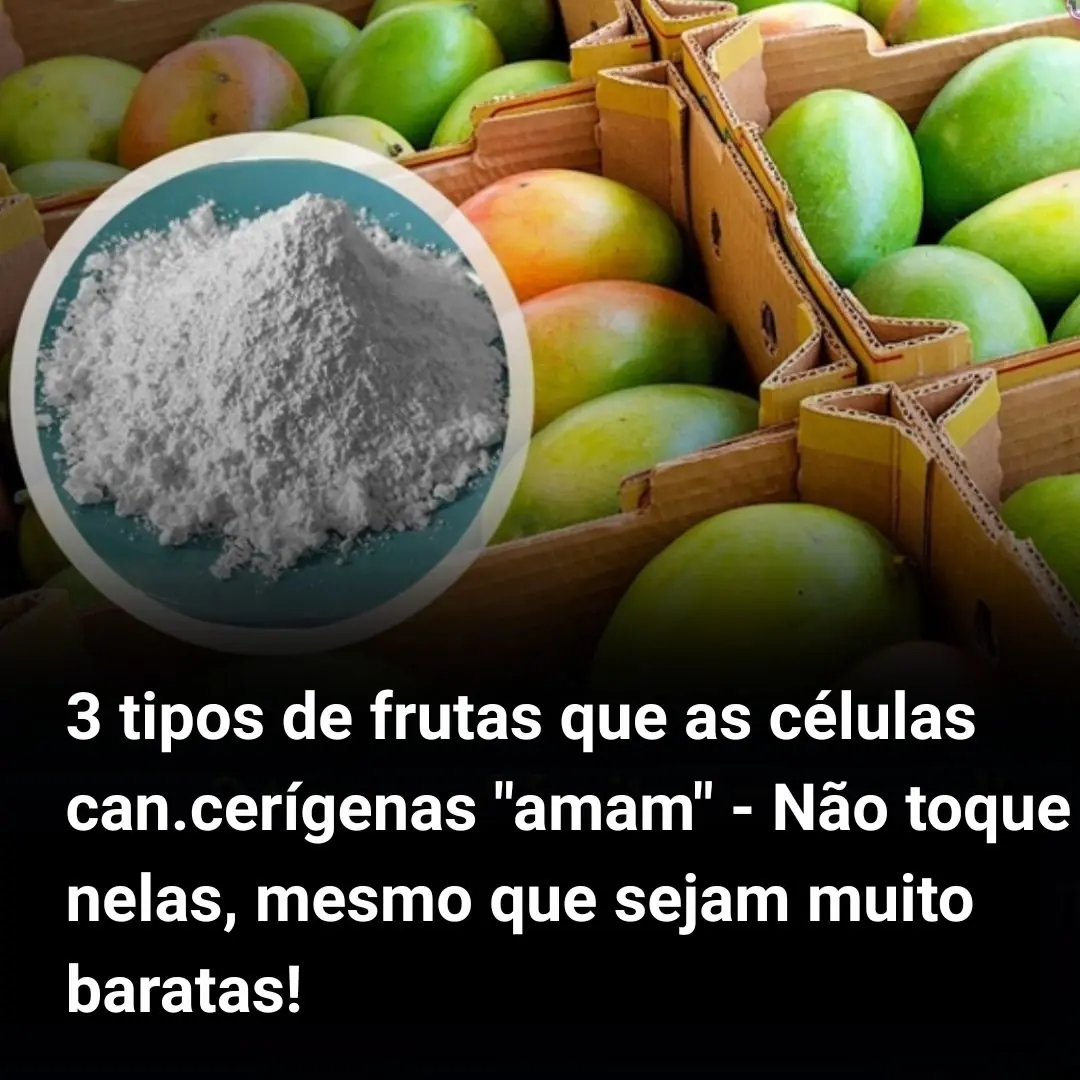 3 tipos de frutas que as células can.cerígenas "amam" - Não toque nelas ...