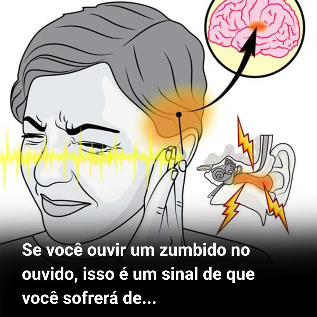 Se você ouvir um zumbido no ouvido, isso é um sinal de que você sofrerá ...